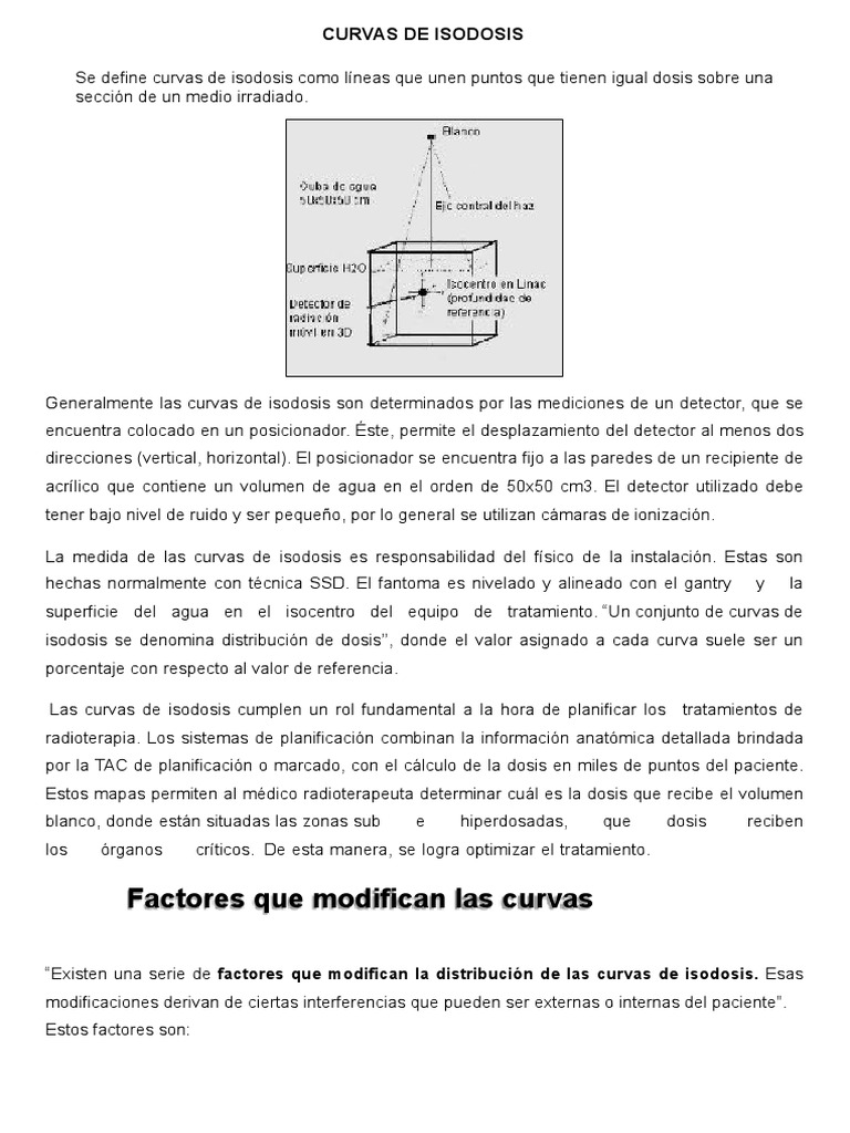 Guía de Curvas de Isodosis | PDF | Fotón | Electrón