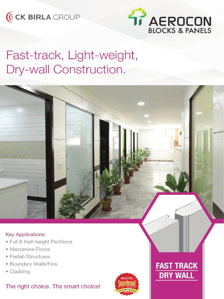 Aerocon Panels-Product-Literature PDF | PDF