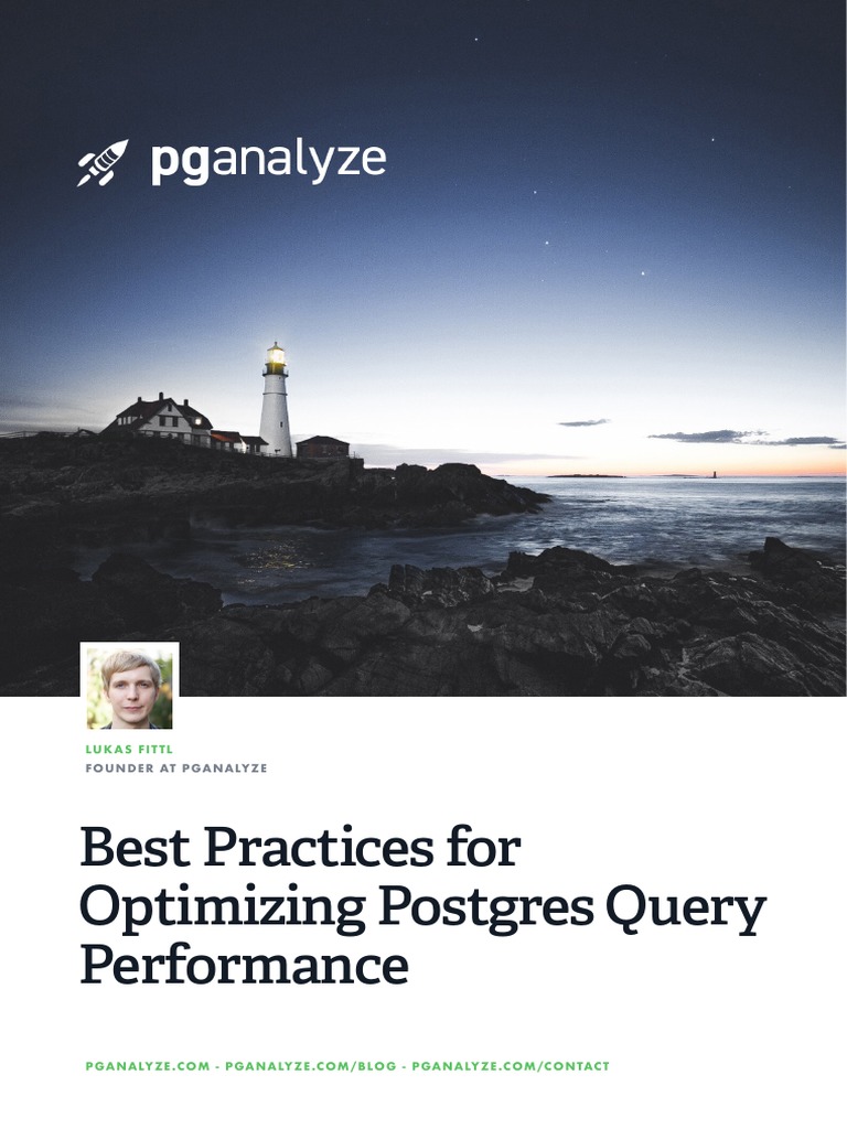 Optimizing Postgres Query Performance | PDF | Database Index | Postgre Sql