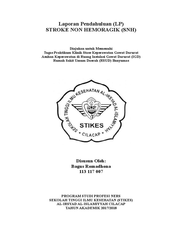 LP Stroke Non Hemoragik | PDF