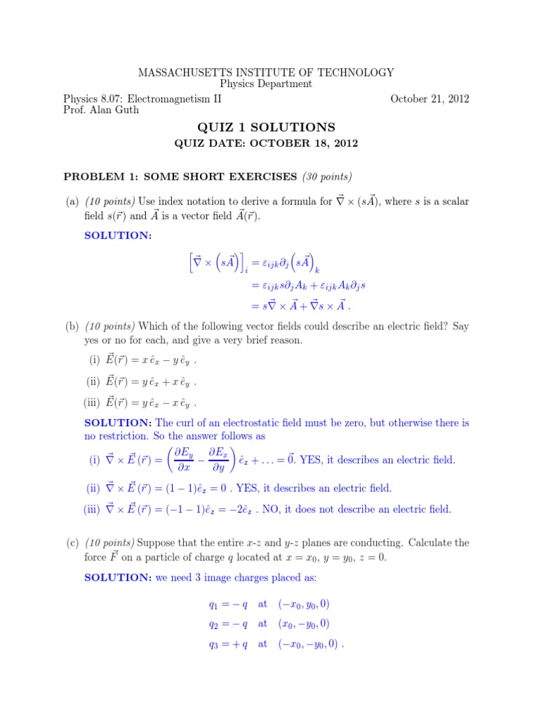 Wangsness 1 PDF | PDF | Electric Field | Mechanics