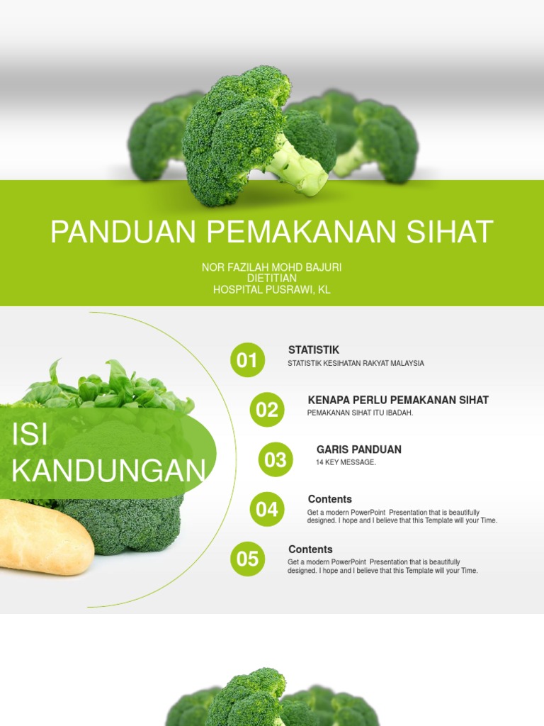 Panduan Pemakanan Sihat