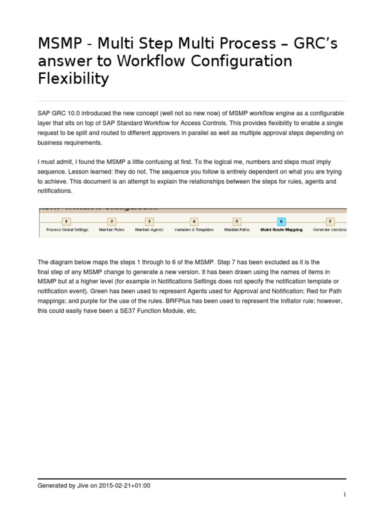 MSMP | PDF | Workflow | Business Process