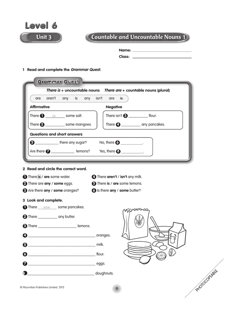 3 Worksheets PDF | PDF | Noun | Syntactic Relationships