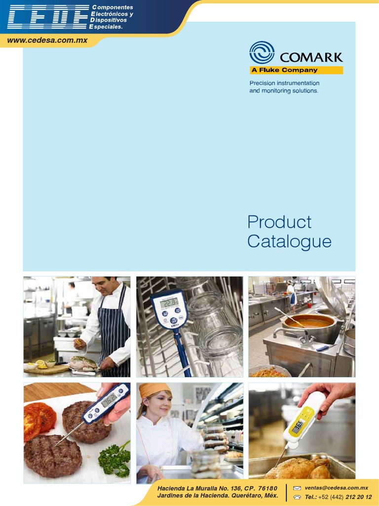 Catalogo Comark PDF | PDF | Thermometer | Wi Fi