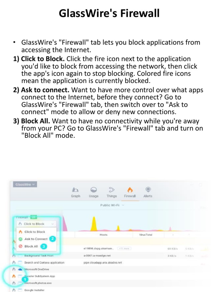 GlassWire's Firewall | Download Free PDF | Computer Virus | Computer ...