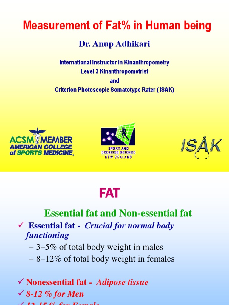 Body Composition | PDF | Body Mass Index | Adipose Tissue