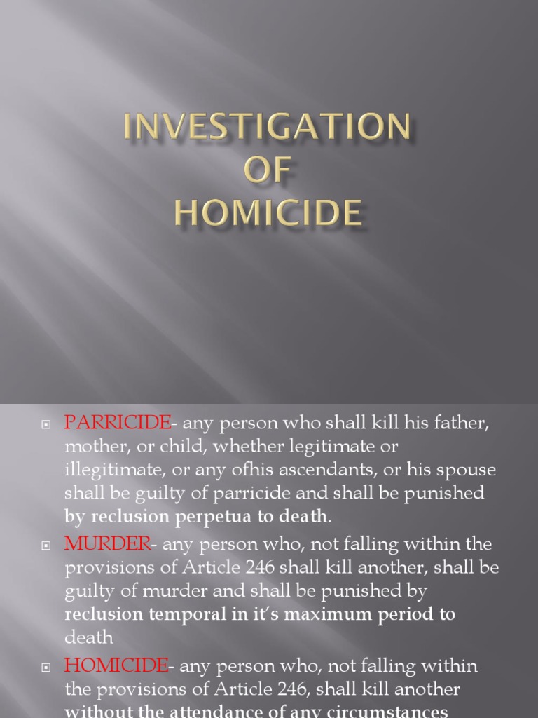 Understanding Homicide and Death Investigation | PDF | Autopsy | Fly