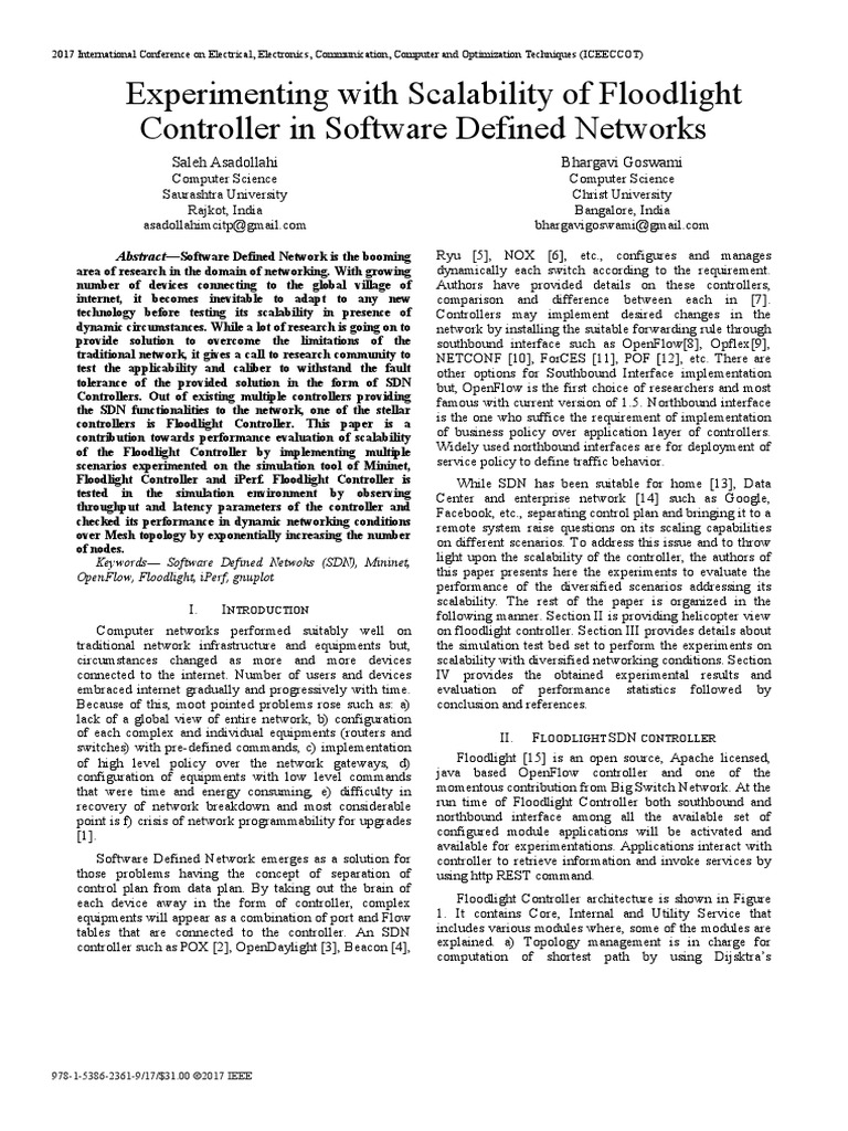Ieee Ofnet | Download Free PDF | Network Topology | Computer Network