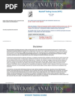 Wyckoff Method and Cheat Sheet | PDF | Technical Analysis | Economies