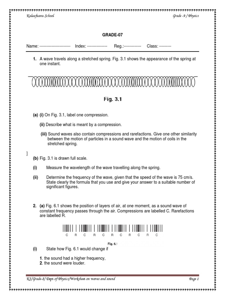 Physics Sound and Waves | PDF | Refraction | Sound