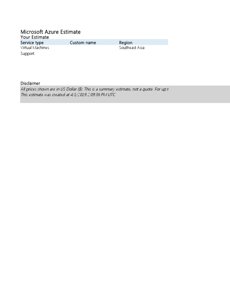 ExportedEstimate 2 | PDF