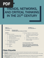 Trends Networks Module 1 PDF | PDF
