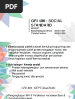 Tabel CSR Gri Standar 2021 | PDF