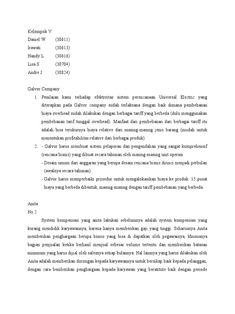 Management Control System PDF