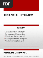 FINANCIAL-LITERACY Power Point Presentation | PDF | Financial Literacy ...