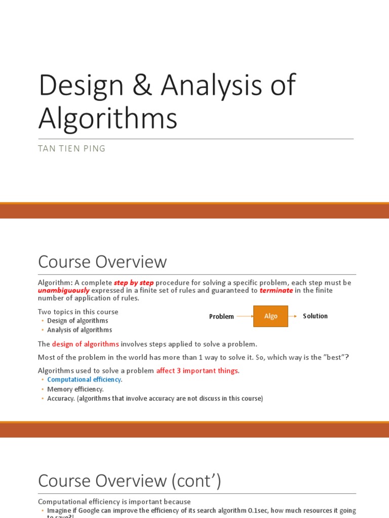 CPT212-00-Algorithm Design and Analysis | PDF | Algorithms | Applied Mathematics