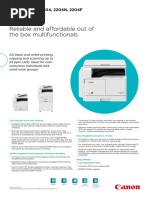 IR2224N Brochure | PDF | Image Scanner | Paper