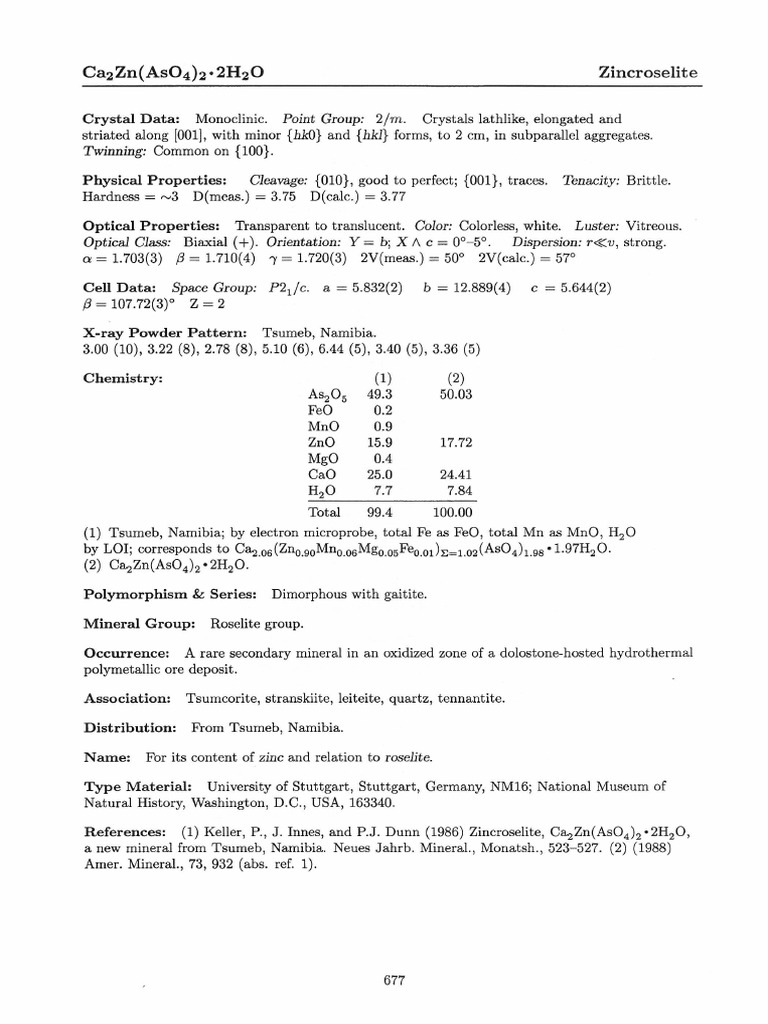 Color: Colorless, White. Luster: Vitreous. Dispersion: R V ...