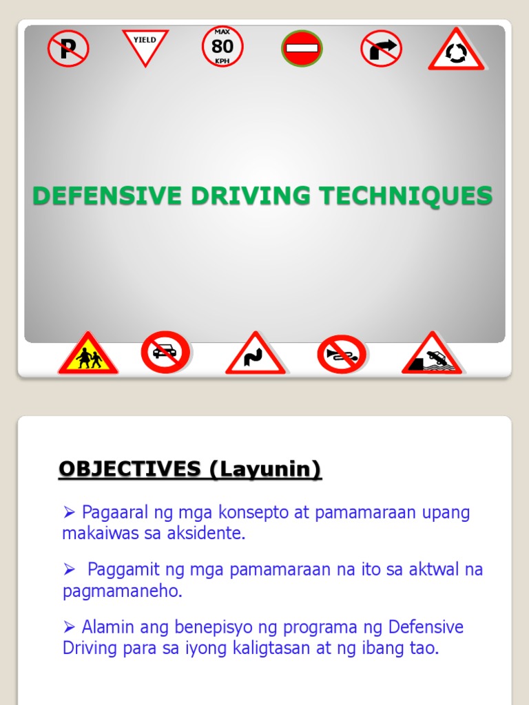 Defensive Driving | PDF | Traffic | Driving