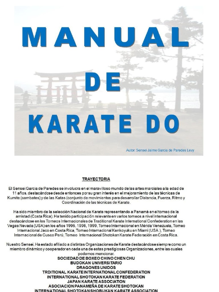 Manual de Karate | PDF