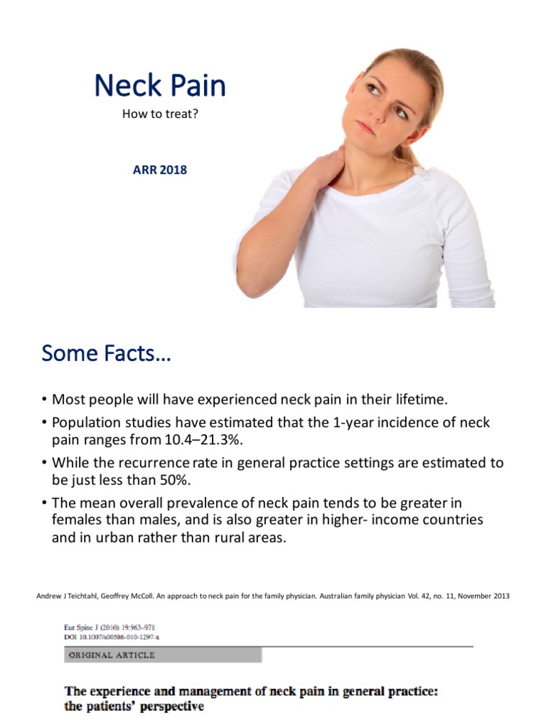 Neck Pain | PDF | Pain | Medicine