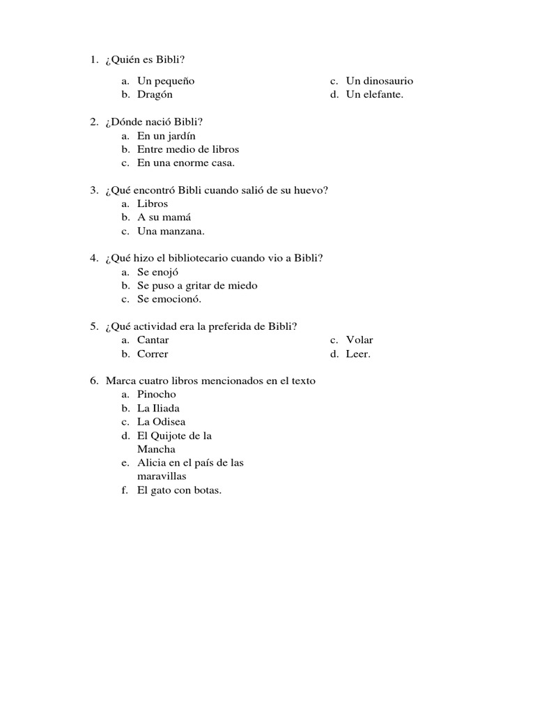 Evaluacion "Soy Una Biblioteca" | PDF | Biblioteca y museo