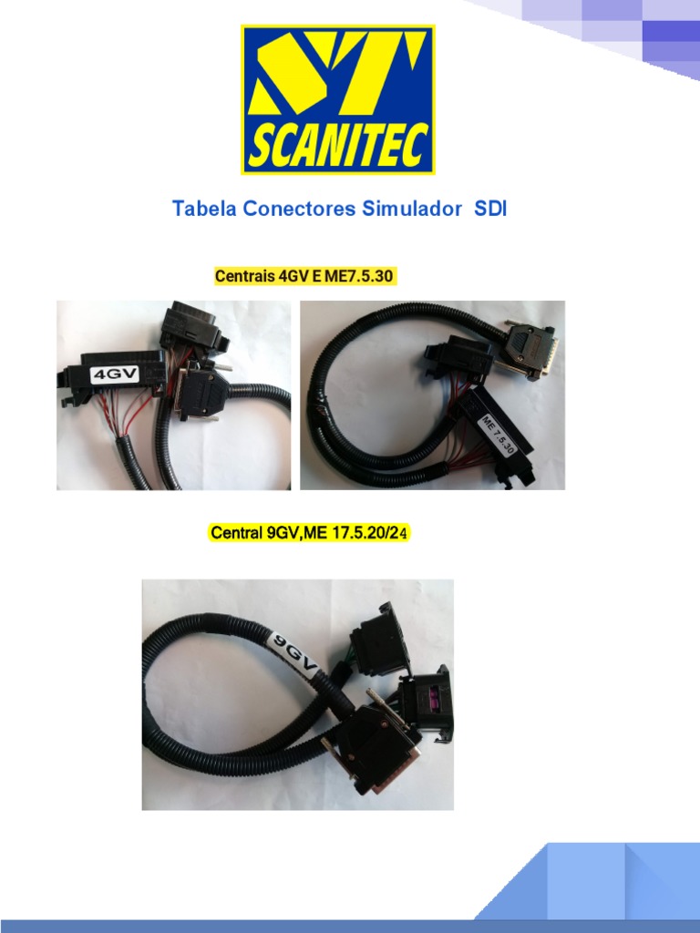 Conectores e adaptadores SDI para diversas marcas | PDF