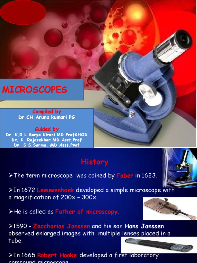 Microscopes | PDF | Electron Microscope | Scanning Electron Microscope