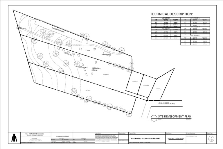 Proposed Mountain Resort-Layout1 | PDF | Design | Business