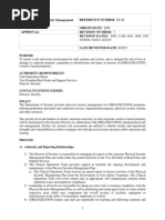 Physical Security Plan Template | PDF | Physical Security | Security