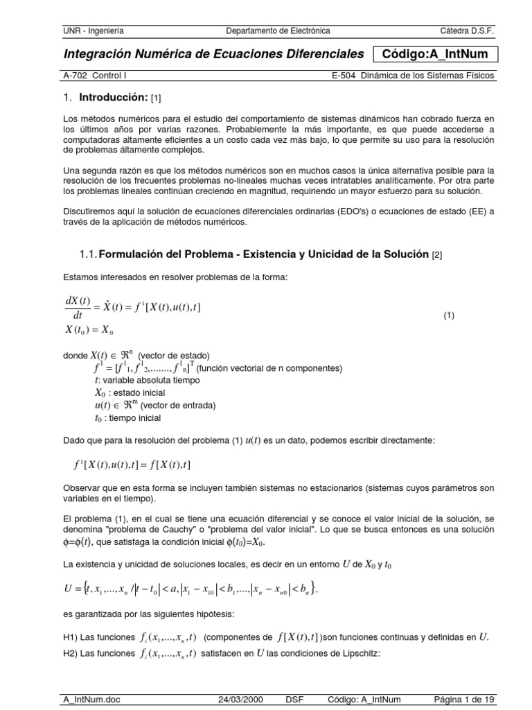 Fundamentos Metodos Numericos | PDF | Integral | Análisis numérico