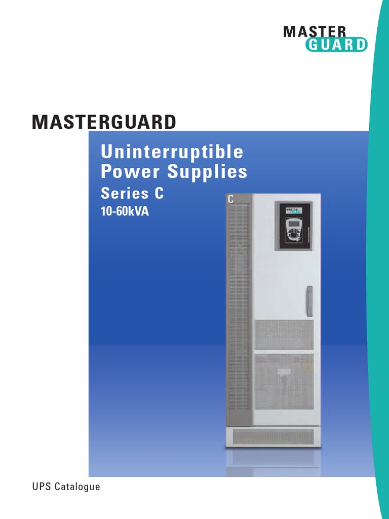 Masterguard C Series 10 60kva PDF | PDF | Power Inverter | Rectifier