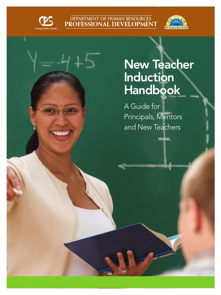 New Teacher Induction Handbook: A Guide For Principals, Mentors and New ...