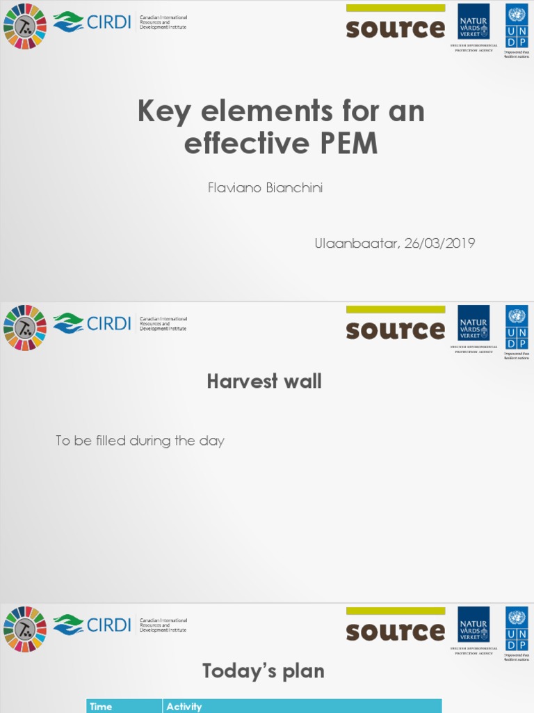 Key Elements For An Effective Participatory Environmental Monitoring ...