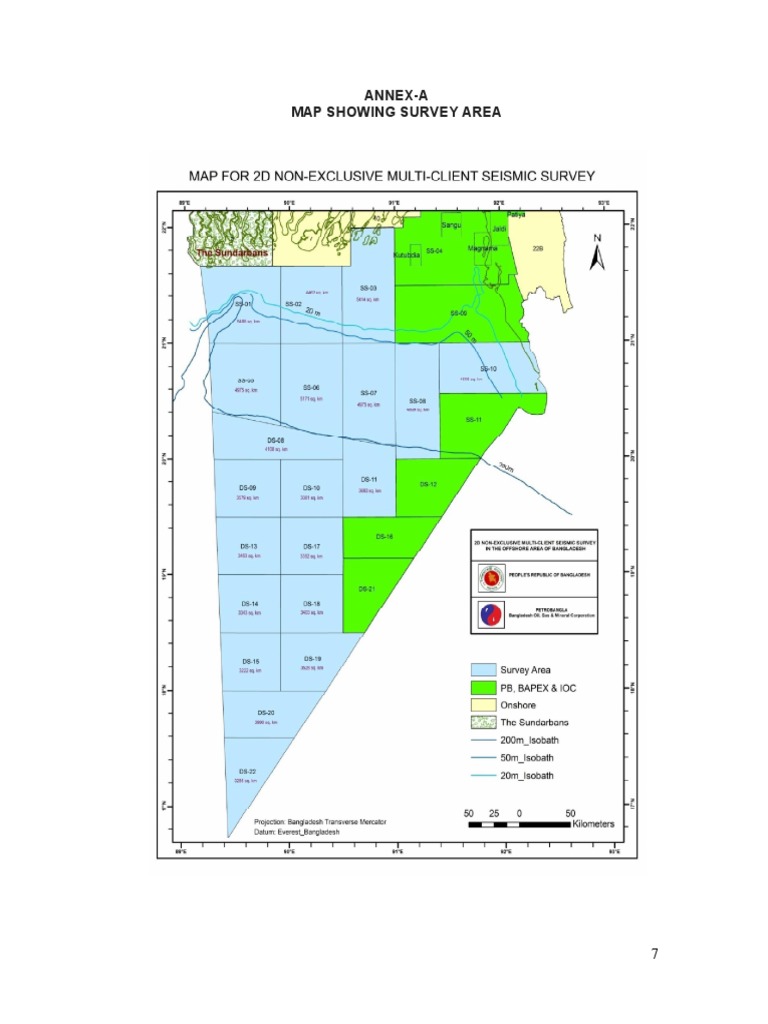 Annex-A Map Showing Survey Area | PDF