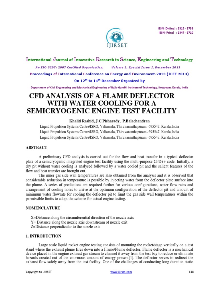 30 CFD Analysis | PDF | Rocket Engine | Fluid Dynamics