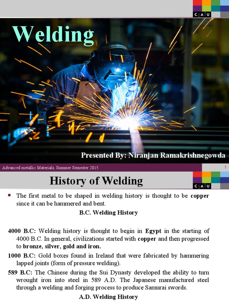 Global Welding Techniques Overview | PDF | Welding | Construction