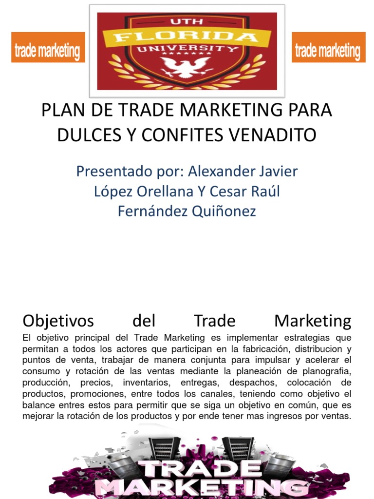 Plan de Trade Marketing para Dulces Y Confites Venadito | PDF ...