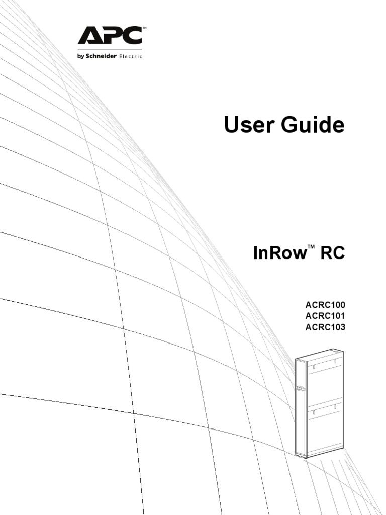 APC Inrow Manual | PDF | Secure Shell | Command Line Interface