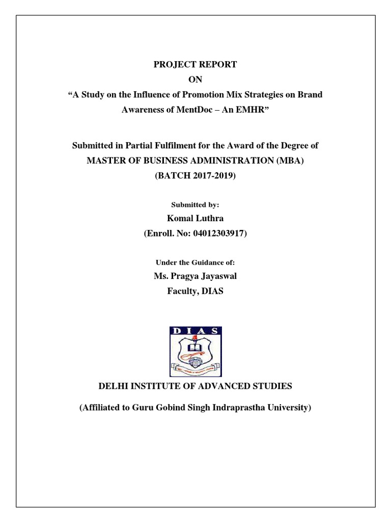 Final Project Report Komal PDF | PDF | Electronic Health Record | Marketing Communications