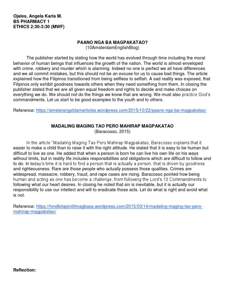 ETHICS | PDF | Philosophical Theories | Stereotypes