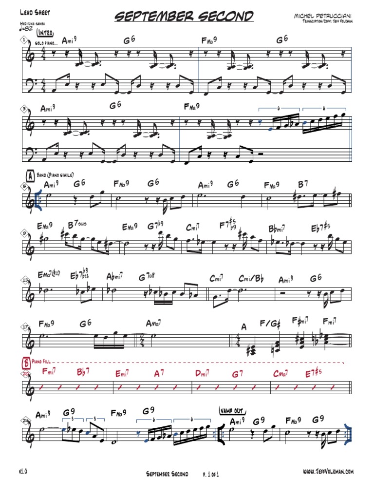 September Second: A G F G | PDF