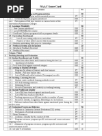 Annexure NAAC Criteria Wise Weightage PDF | PDF | Curriculum | Cognition