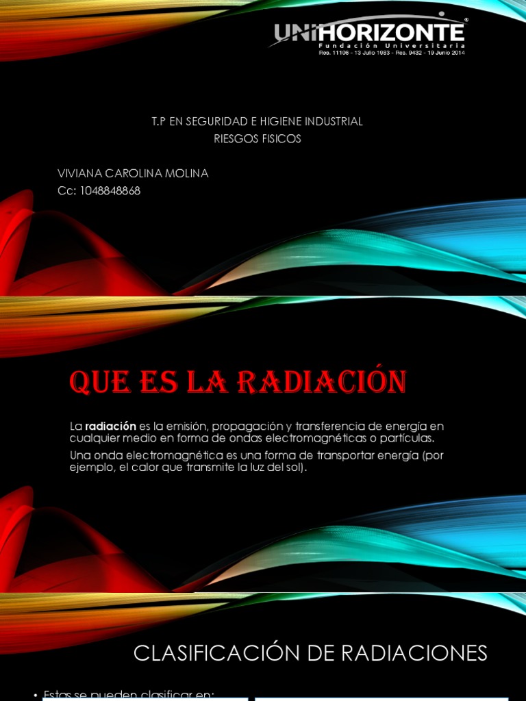 Que Es La Radiación | PDF | Radiación ionizante | Desintegración ...