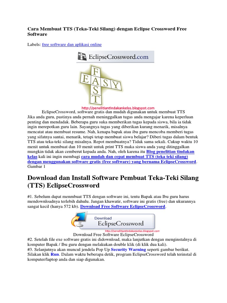 Cara Membuat TTS | PDF