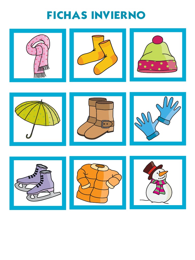 Bingo Invierno PDF | PDF