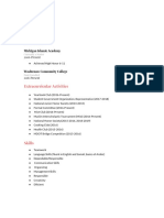 Zac Resume Template | PDF