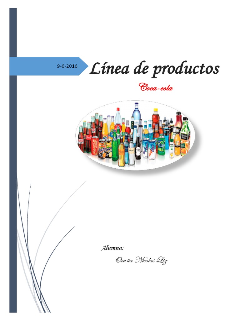 Linea de Producto COCA COLA | PDF | Coca Cola | Refresco