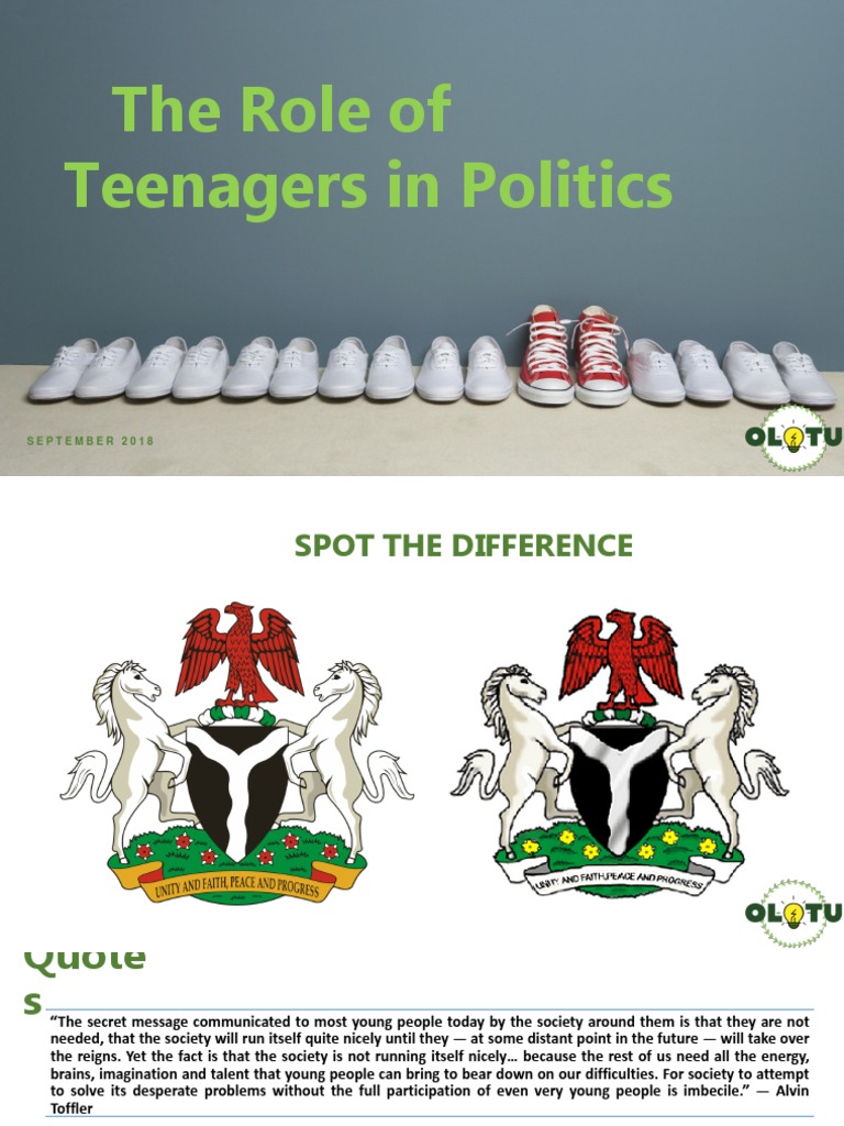Teenagers' Impact on Politics Today | PDF | Psychological Concepts ...